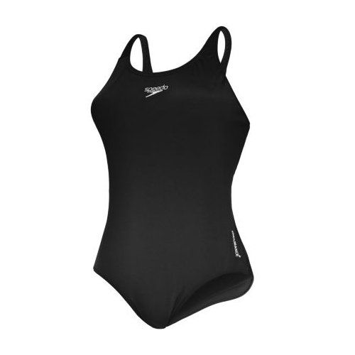 Speedo Endurance+ Medalist Swimsuit (Black)